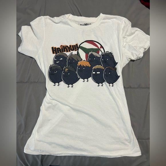 Tops | Rare Haikyuu Karasuno Crow Team Merch | Poshmark